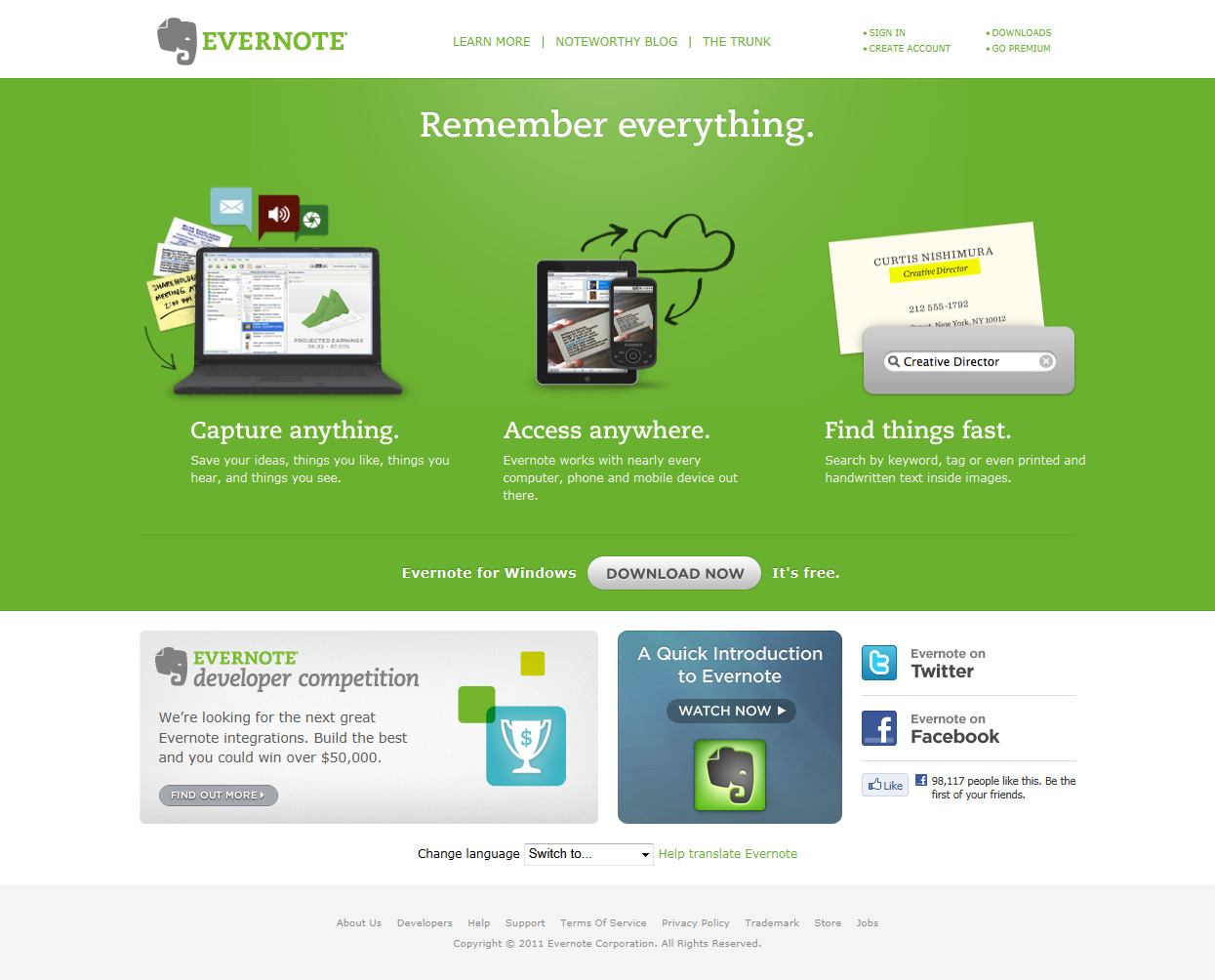 Evernote Corporation | Refresh STYLE